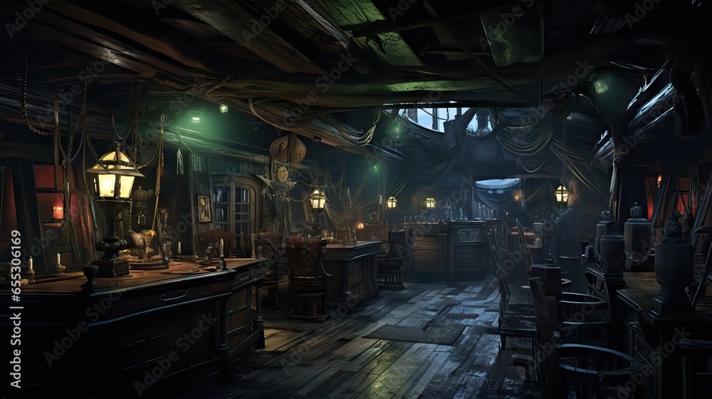 Eerie glimpses inside the legendary Flying Dutchman ghost ship reveal ...
