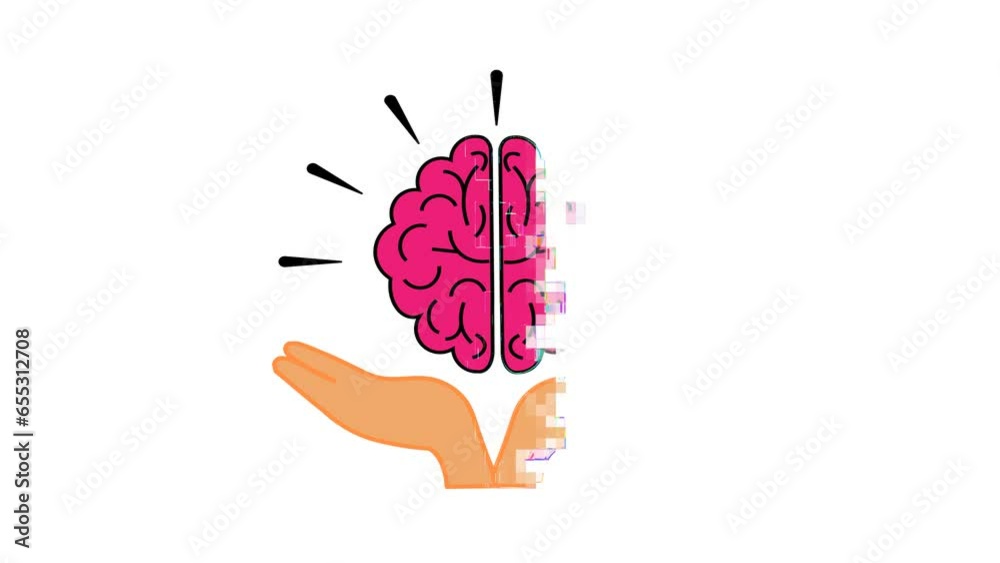 Mental health Digital animation, health mental, wellness health, brain ...