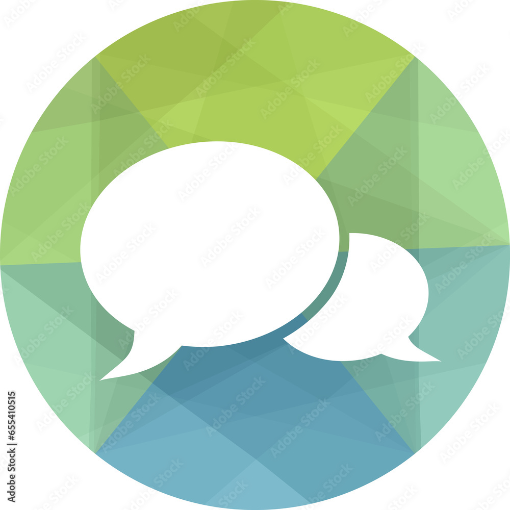 dialogue bubble icon, on a transparent background, PNG format Stock ...