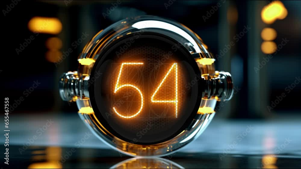 Countdown 60 Seconds Countdown 1 Minute Nixie Tube Indicator