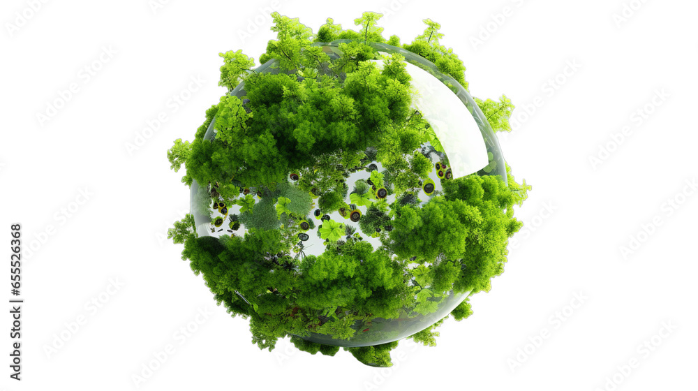 ESG, green energy, sustainable industry. Environmental friendly concept ...