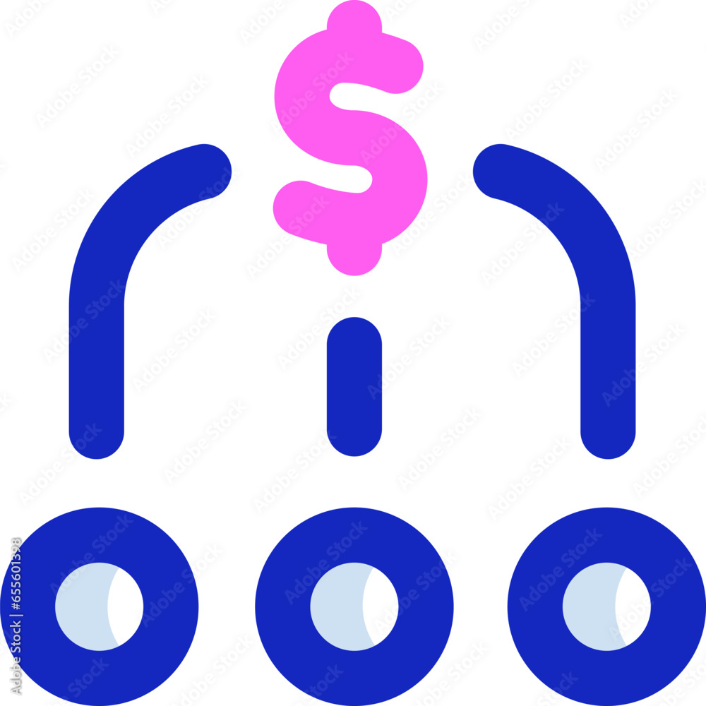 Business Strategy Icon, Strategic planning symbol, Corporate strategy ...