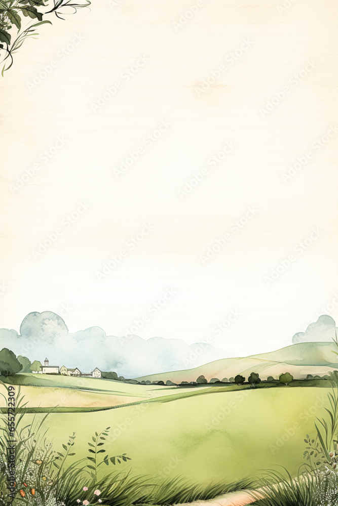 Book cover, digital paper illustration and greeting card design ...