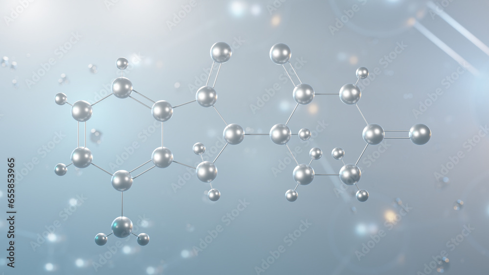 lenalidomide molecular structure, 3d model molecule, immunomodulatory ...