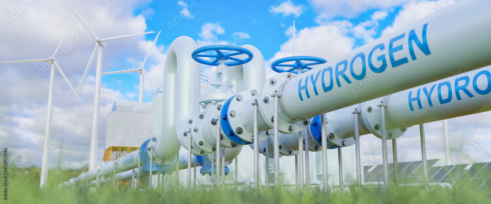 hydrogen pipeline of energy sector towards to ecology,carbon credit ...