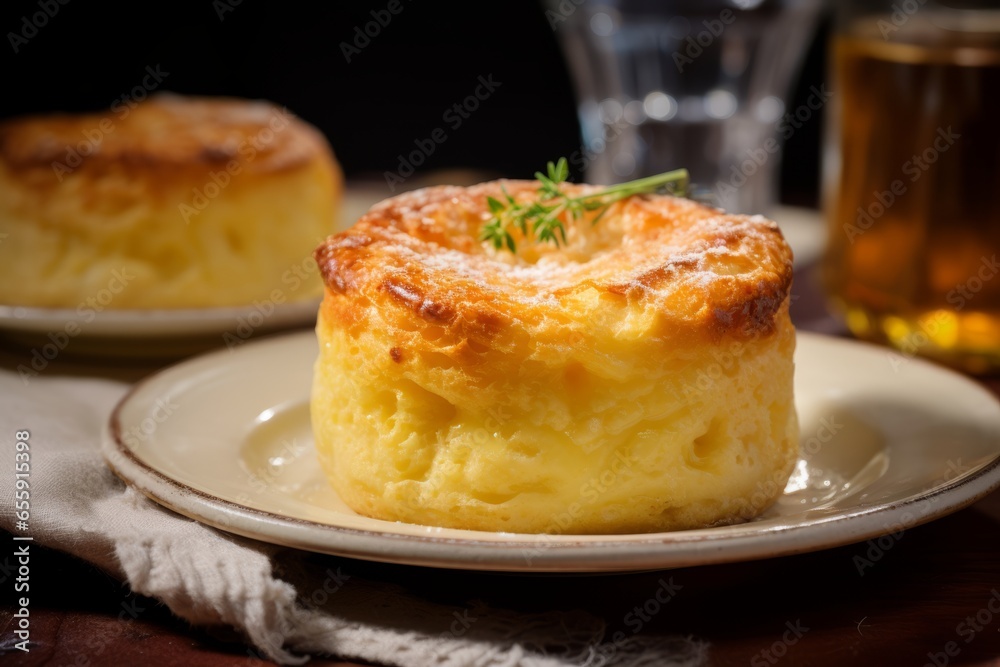 Irresistible Delight of a Gourmet French Souffle au Fromage: A Culinary ...