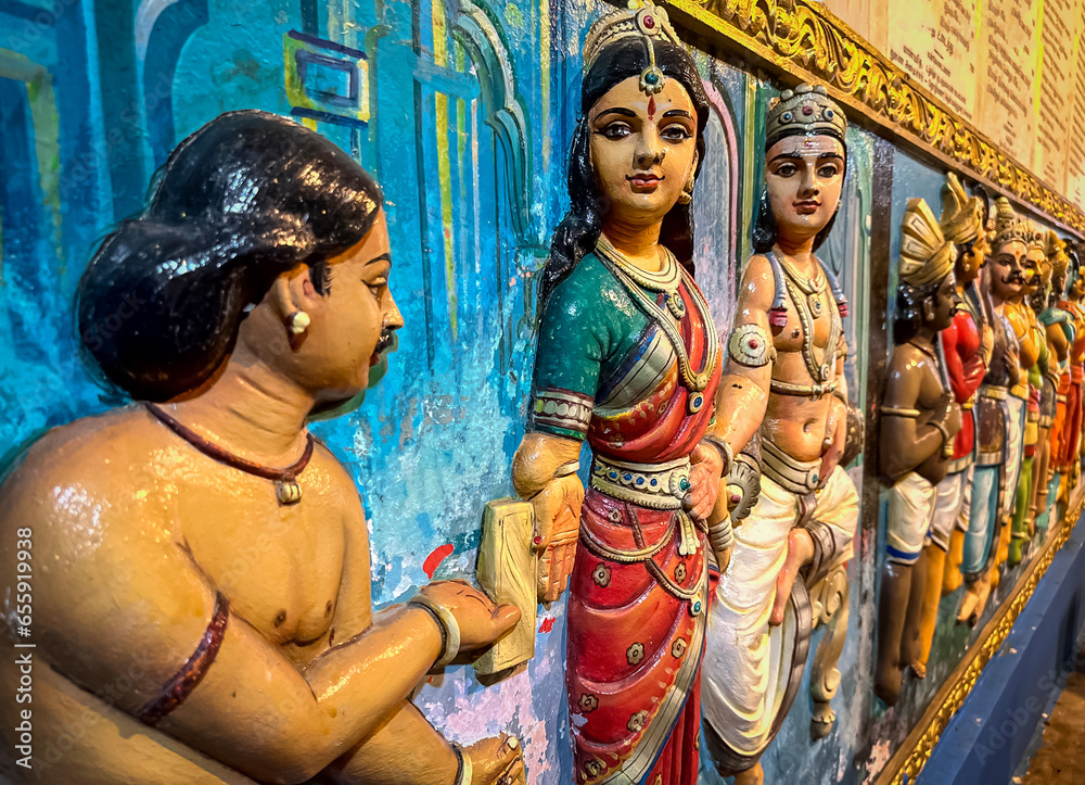 Poster Batu Caves in Kuala Lumpur, one of the largest Hindu attractions ...