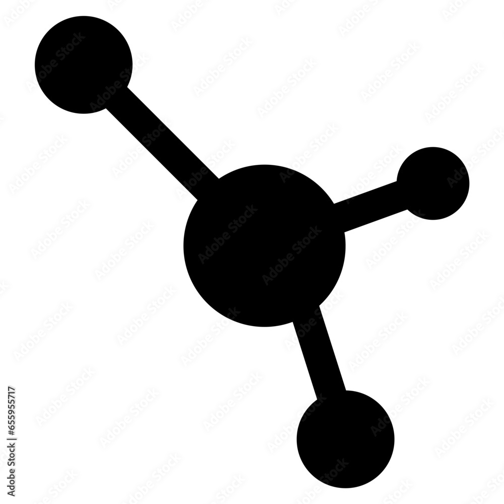 Molecule, Icon, Solid, Chemistry, Biology, Science, Chemical, Structure ...