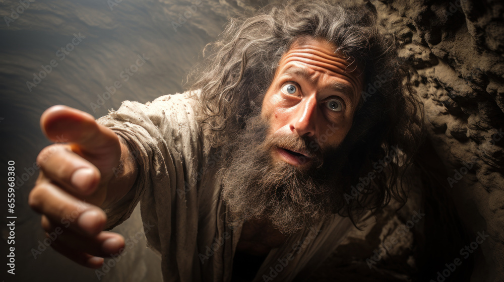 Jeremiah the prophet of God placed inside a well because of the ...