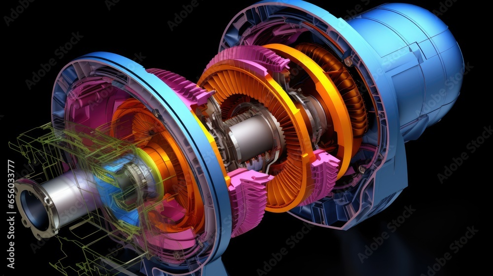 finite element analysis of 3d cad rendering to test strengths and weak ...