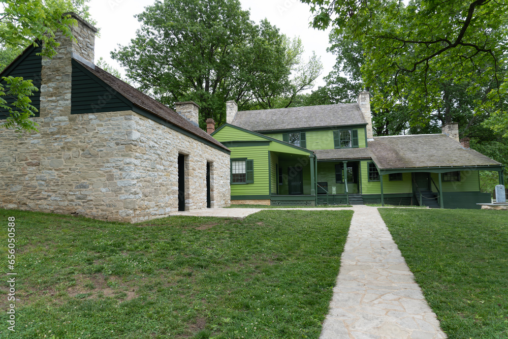 Saint Louis, Missouri: Ulysses S Grant National Historic Site. White ...
