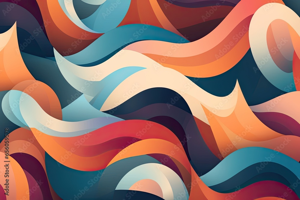 Abstract Shapes Background: Visualizing Harmonious Patterns with ...