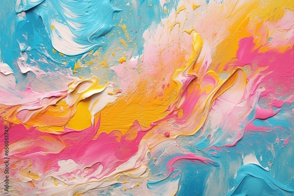 Dynamic and Unpredictable: Visualizing a Vibrant Swirl of Colors in an ...
