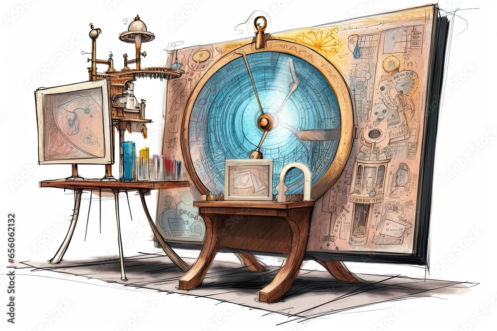 Time Machine Drawings: Exploring Eras and Dimensions with an ...