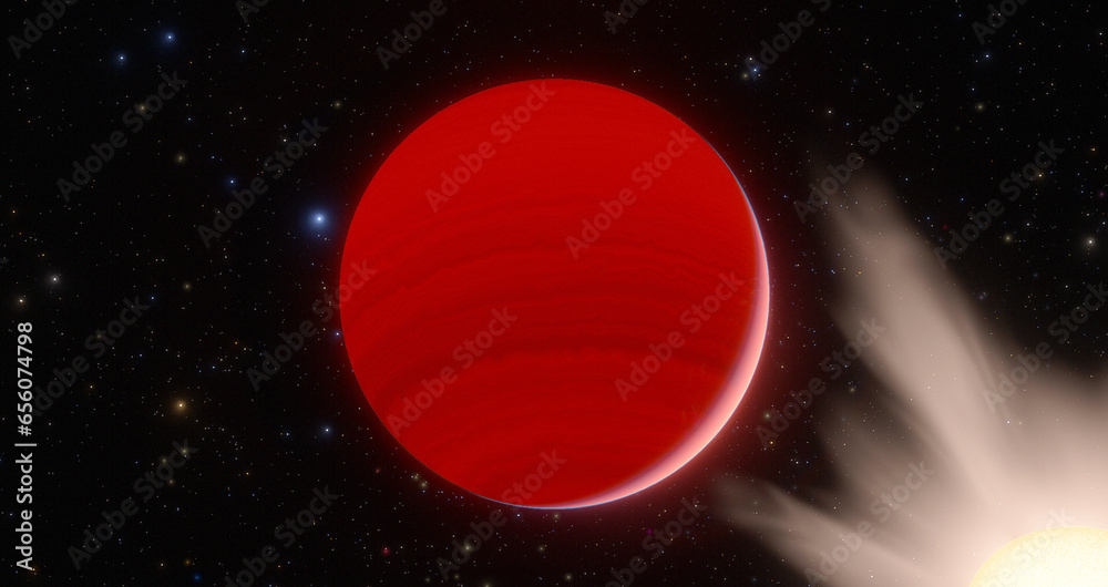 Kepler Planet 100 b - Kepler-100 b is one of the hot exoplanets orbiting the sun Kepler-100 in ...