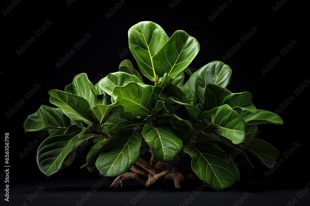 Enhance your modern interior with a bright, indoor fiddle leaf fig. Its ...