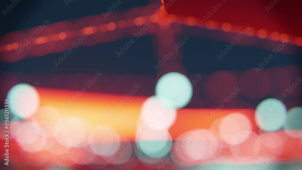 3d Render artwork visuals, fantastic animation Futurisc with lights ...