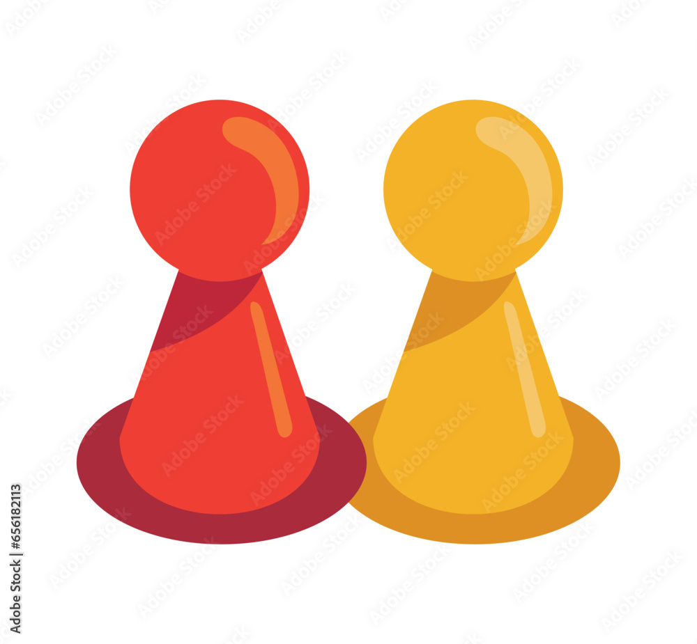 game ludo tokens Stock Vector | Adobe Stock