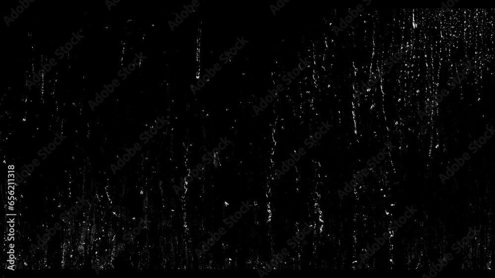 rain on Glass 27, Black screen rain, rain flowing on the roof, rain on ...