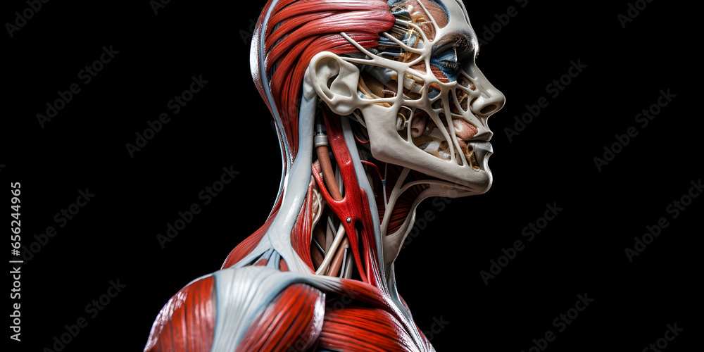 Detailed Human Head and Neck Muscle Anatomy Anatomy of Head and Neck ...