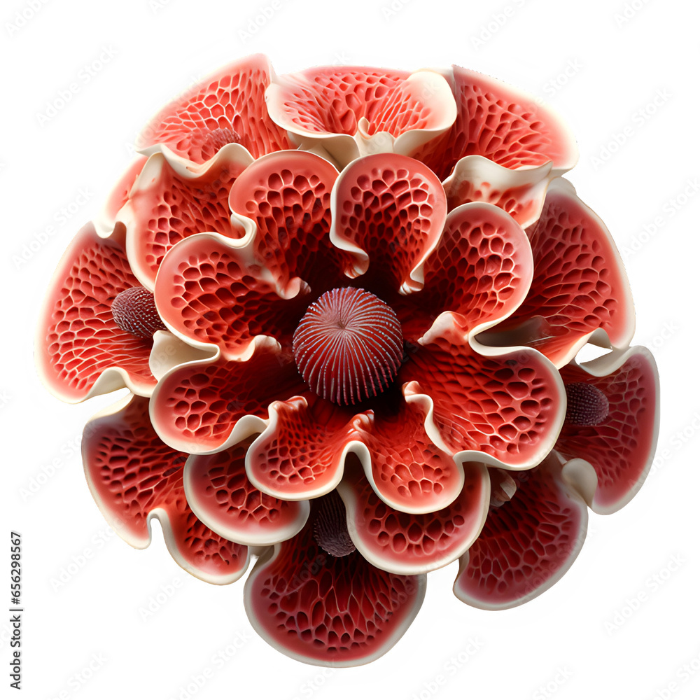 Blooming corpse flower Rafflesia Arnoldi isolated on transparent ...