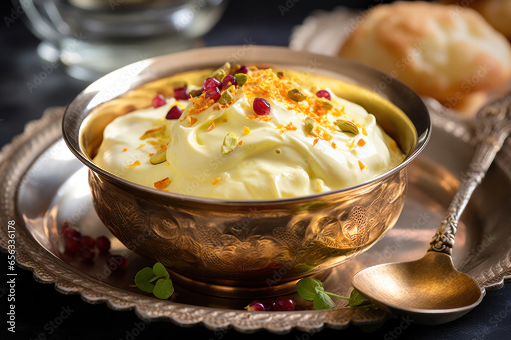 Shrikhand is a traditional sweet of the Indian subcontinent made from ...