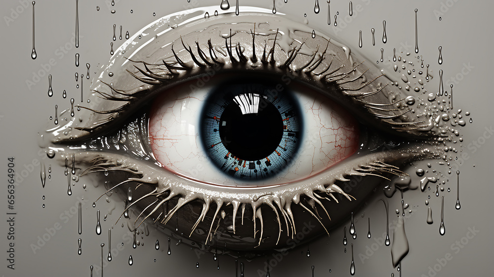 gadget computer eye, fantastic surveillance device, unusual ...