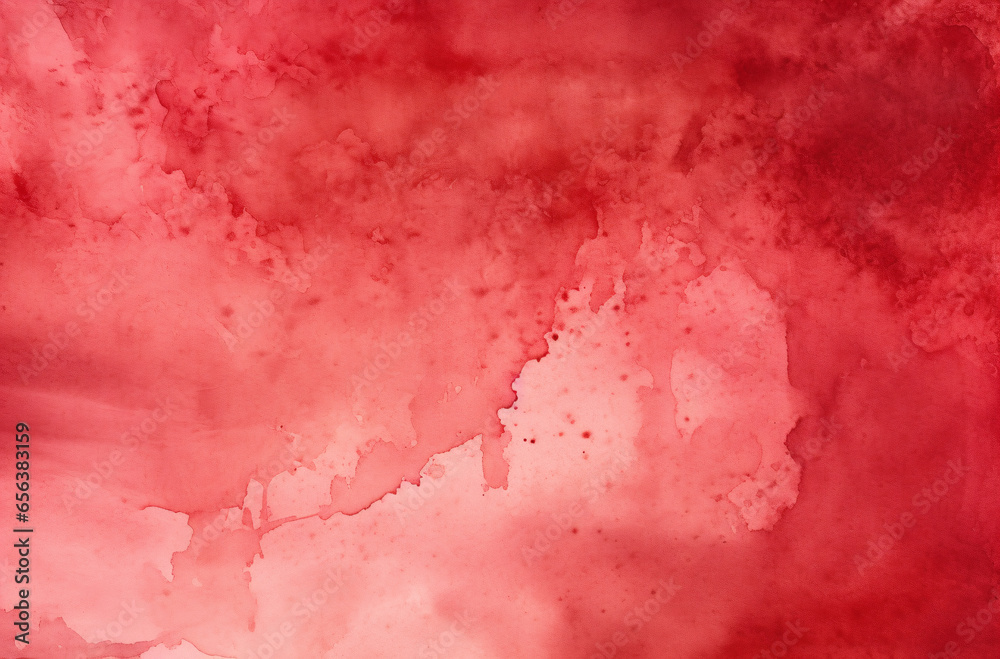 Red Watercolor Background with Red Color Stock Illustration | Adobe Stock