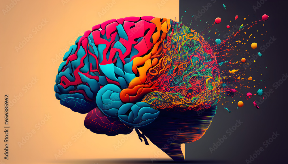 Concept of The Overstimulated Brain- Navigating the Impact of Constant ...