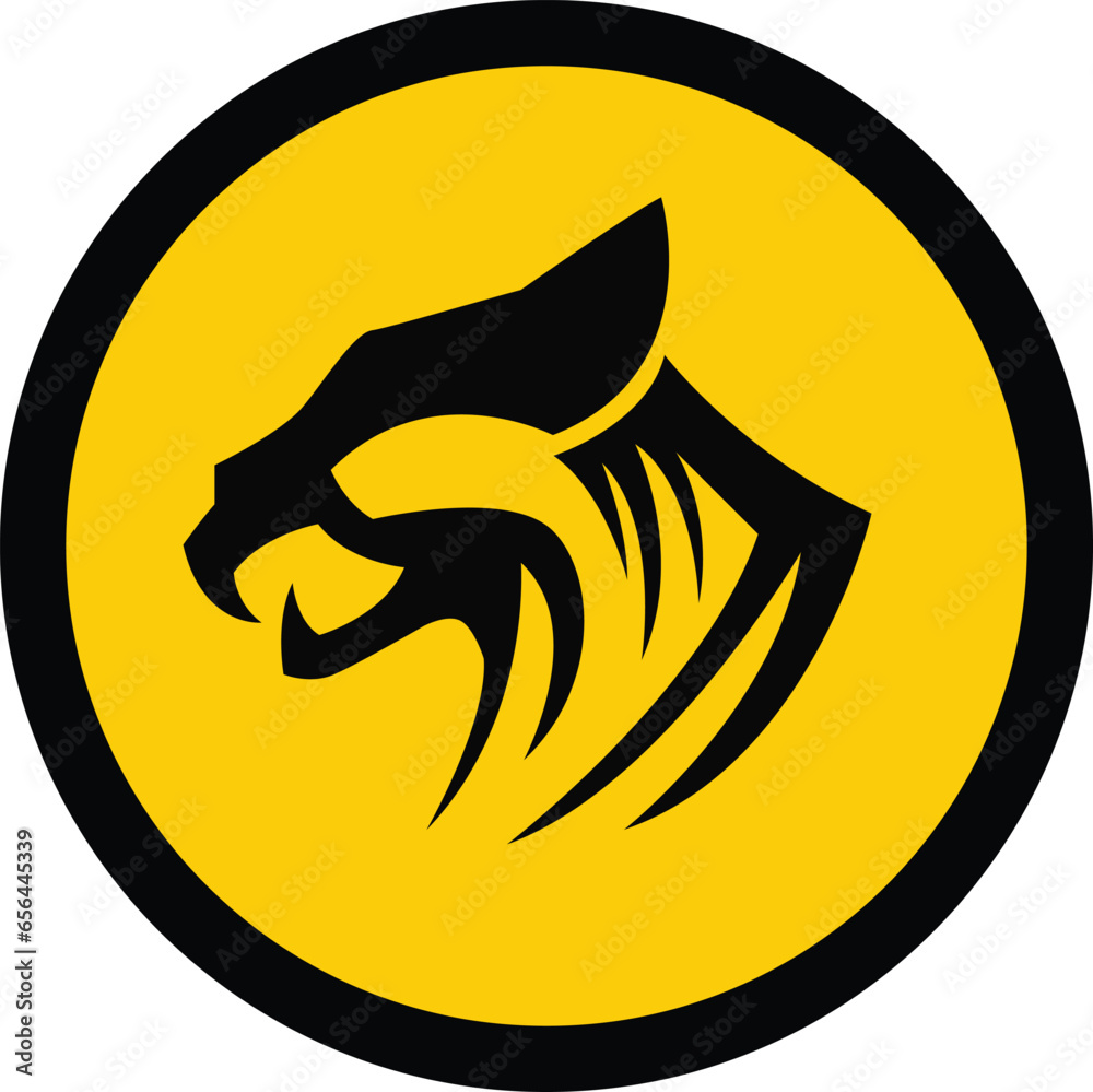 Vector of wolf sport logo, wolf head illustration vector drawing, Brave ... Vector of wolf sport logo, wolf head illustration vector drawing, Brave ...