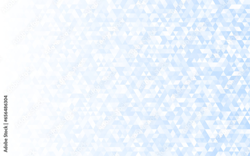 Geometric texture with light gray and blue triangles. Seamless abstract ...