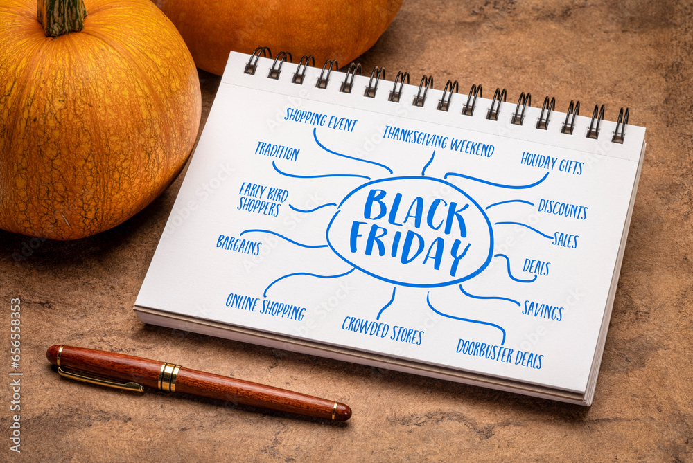 Black Friday, traditional shopping event during Thanksgiving weekend ...