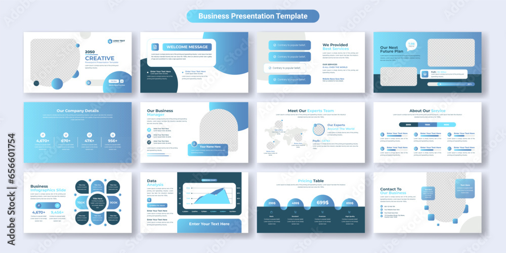 Creative business PowerPoint presentation slides template design. Use ...