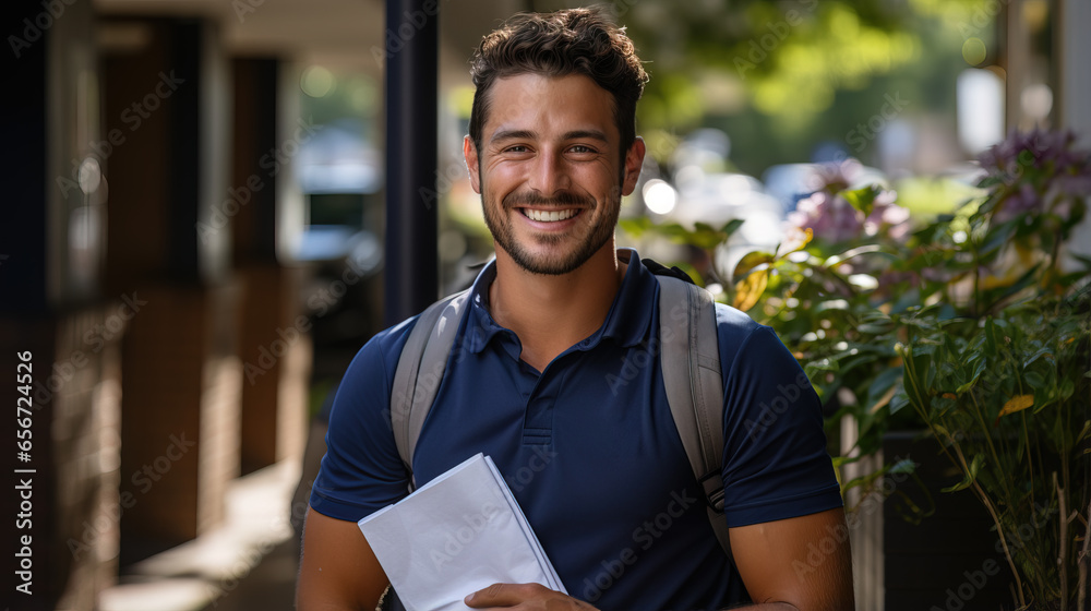 The Mail Must Go On: Portraits of a Postman's Routine Stock Photo ...