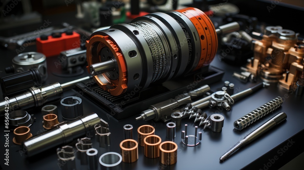 CNC Spindle Motor, Extension Rod Chuck Mount, Lathe Tool Set, CNC ...