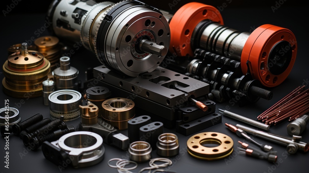 CNC Spindle Motor, Extension Rod Chuck Mount, Lathe Tool Set, CNC ...