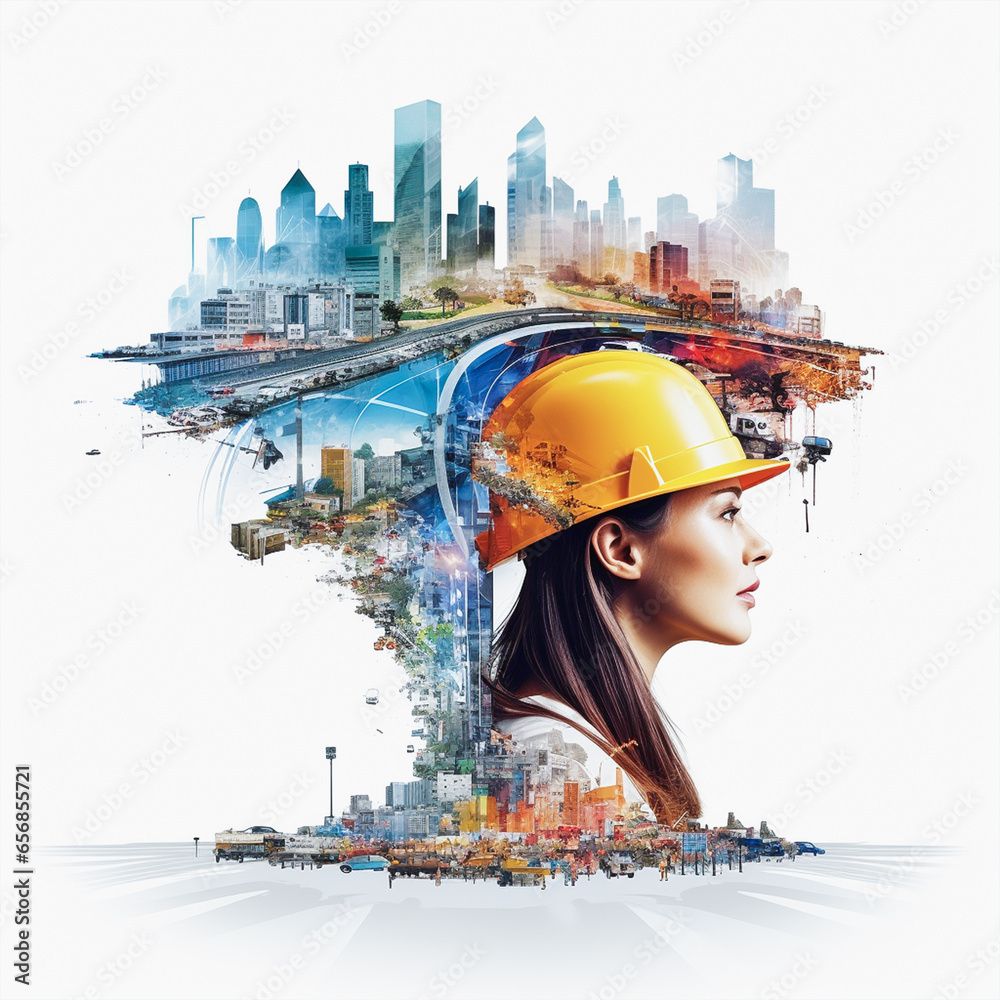 ture building construction engineering project devotion with double ...