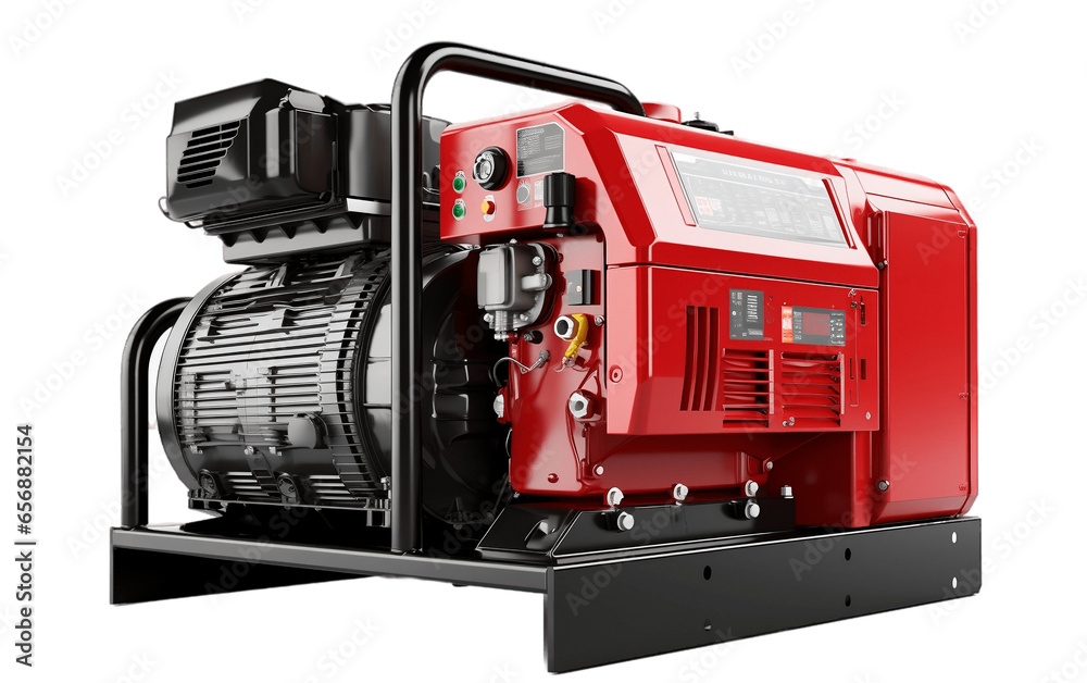 Generator Isolated on a Transparent Background PNG. Generative Ai Stock ...