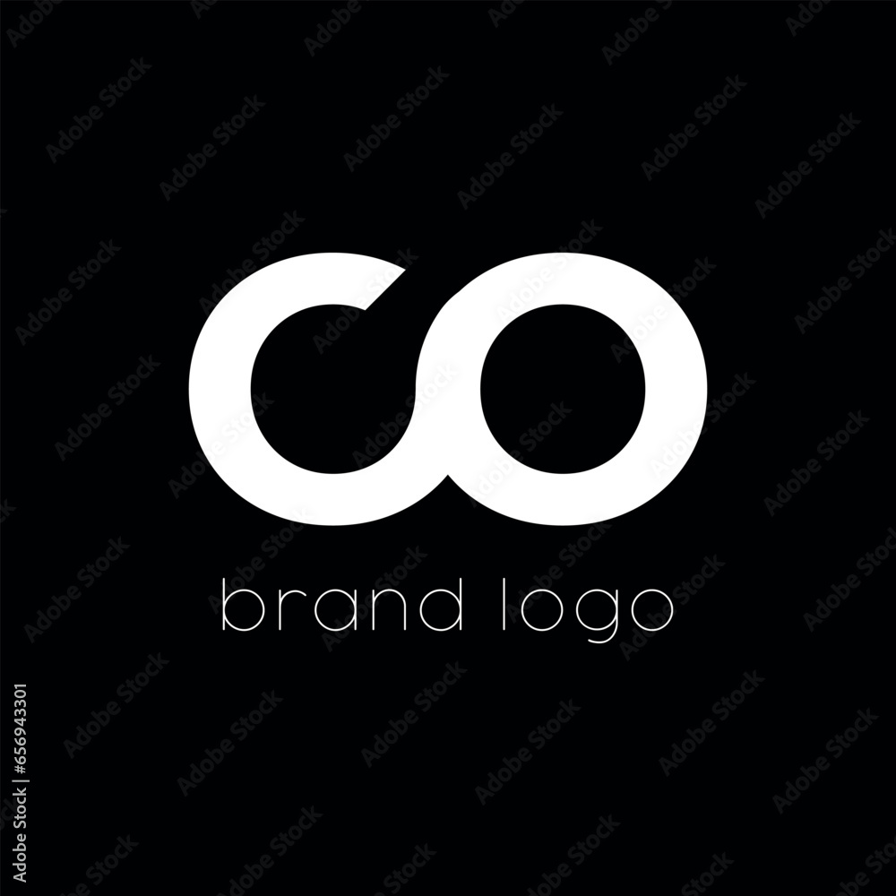 initial letter co,oc logo vector template,letter co logo,co,oc company ...