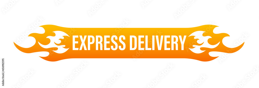 Express delivery icon for apps and website. Express delivery symbols ...
