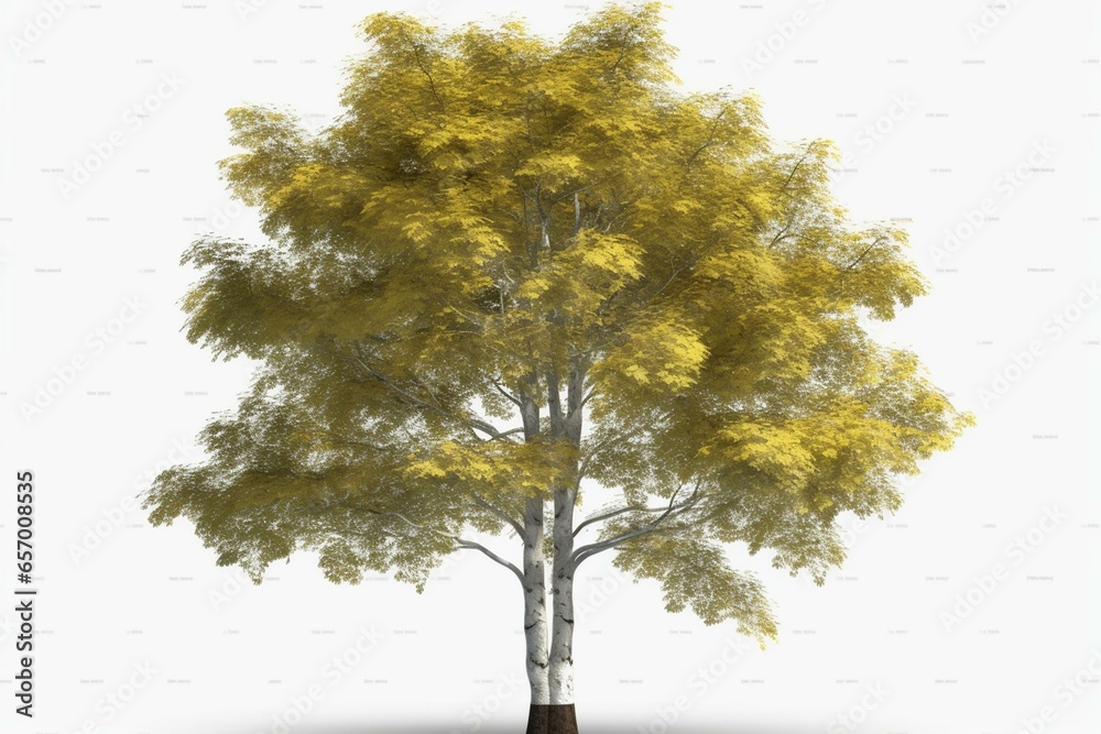 Isolated European Aspen tree on transparent background - perfect for ...