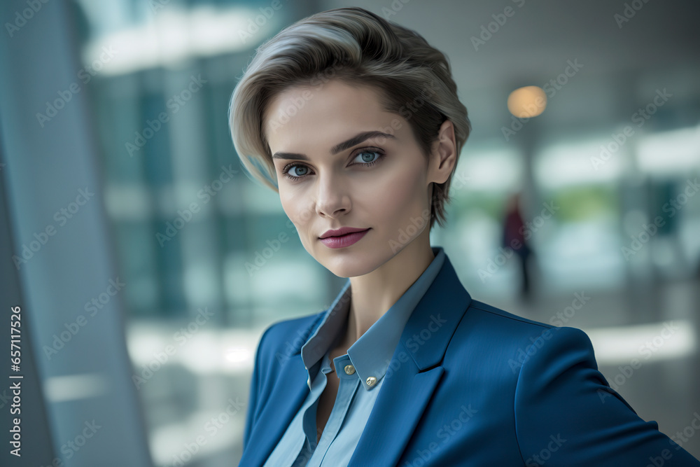 Leading the Way: An Ambitious and Charismatic Female CEO Inspires as ...