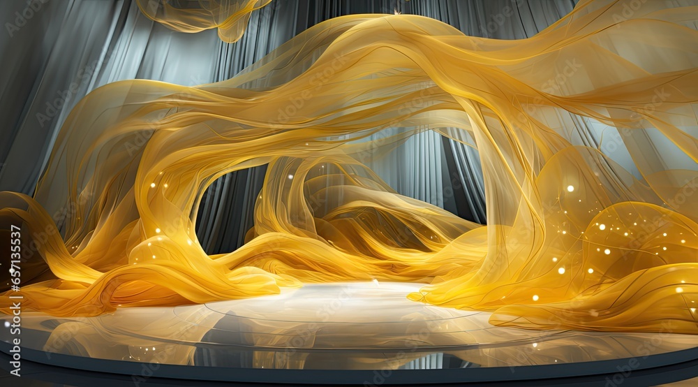 Yellow Wedding Maternity Digital Backdrop Abstract, Portrait, Geometric ...