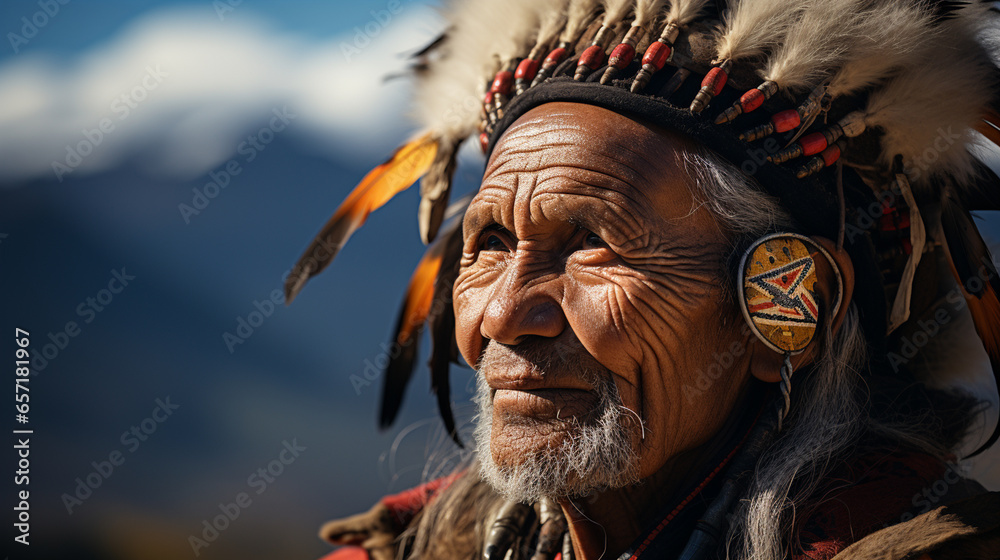 Members of a Close-Knit Tribe Embracing Their Cultural Heritage. Stock ...