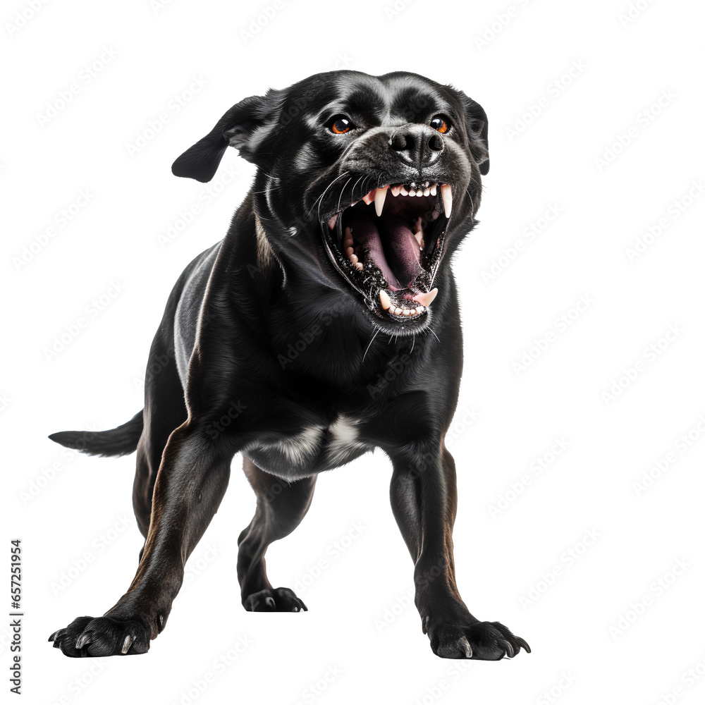 Dangerous ferocious mad dog can spread rabies PNG transparent ...