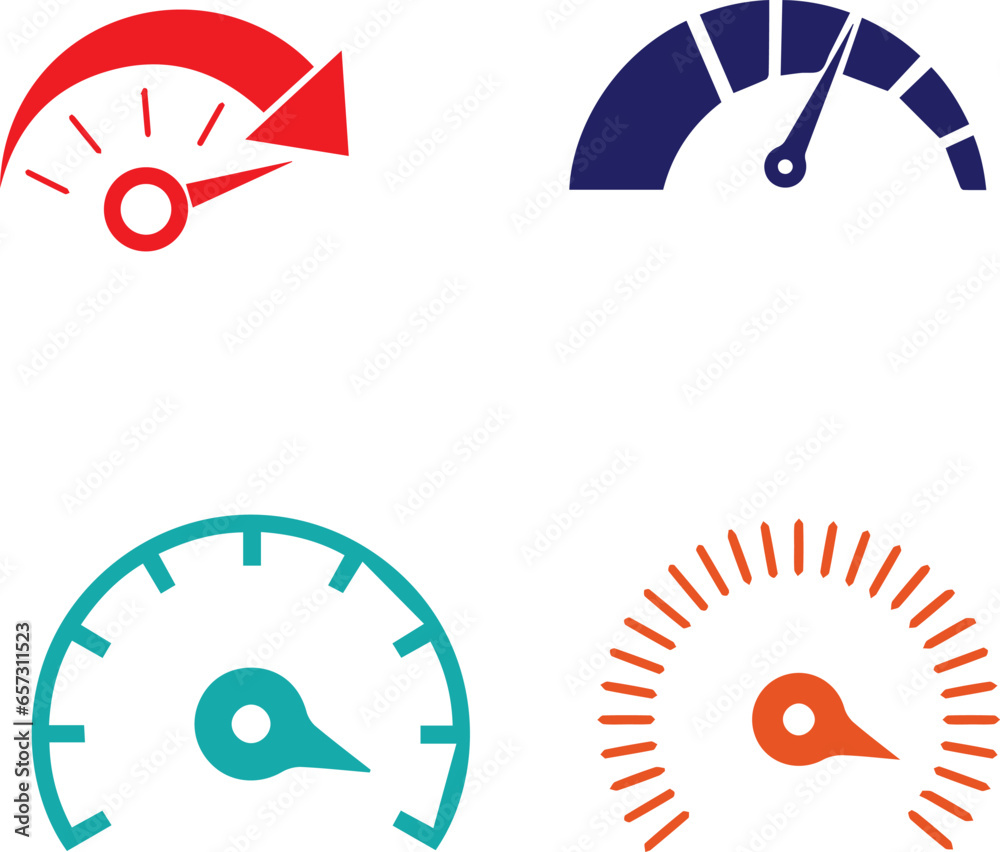 Speedometer Icons - Sleek and Modern Speedometer Icons - Precise ...