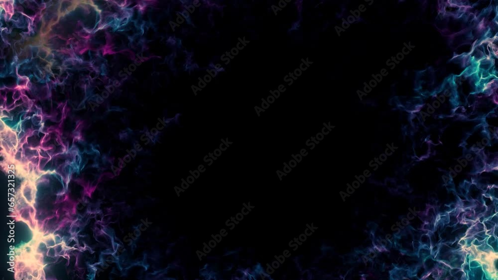 Abstract Pulsing Ring motion graphic element. perfect for background or ...
