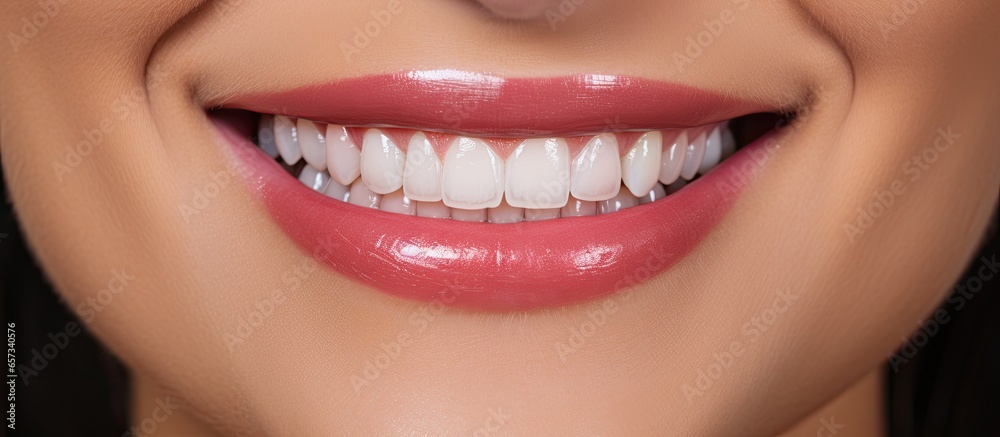Before and after photos of womens lips and teeth after receiving 8 ...