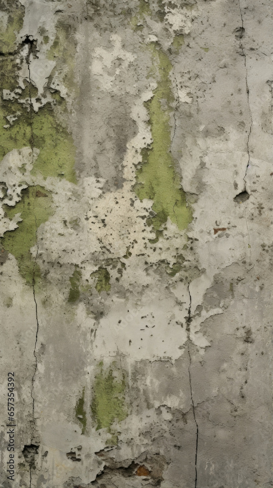 Texture of aged pitted concrete, with a worn and weathered surface that ...