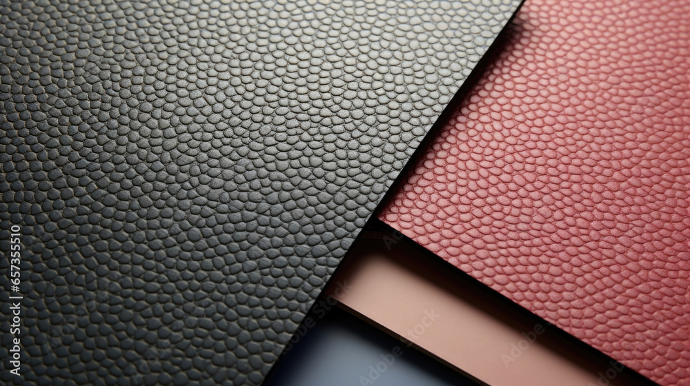 Texture of faux leatherlook rubber with a pebble grain finish. The ...